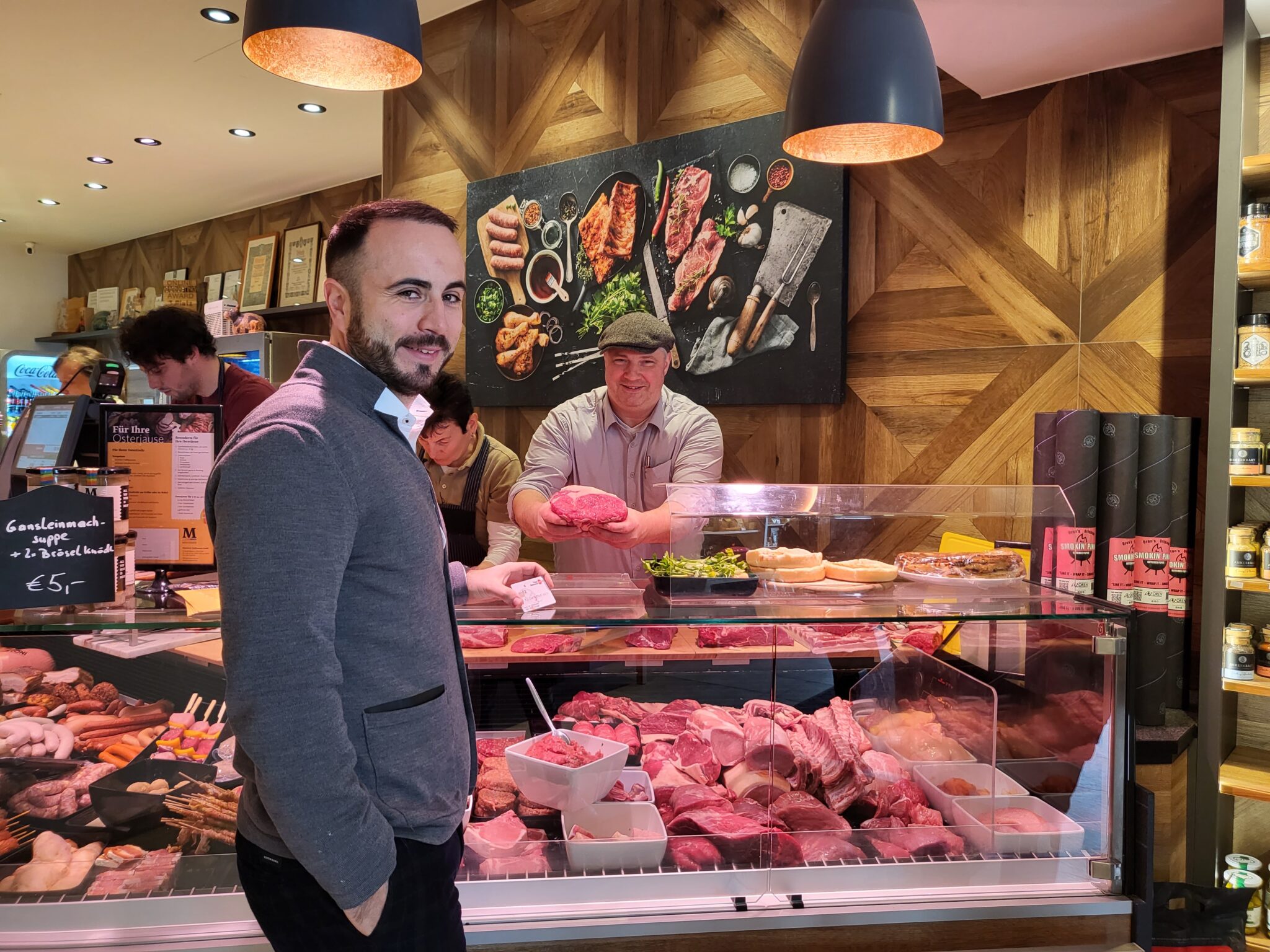 Fleischerei Mosshammer in Graz: Mehr Umsatz mit Gutscheinen von Edenred ...